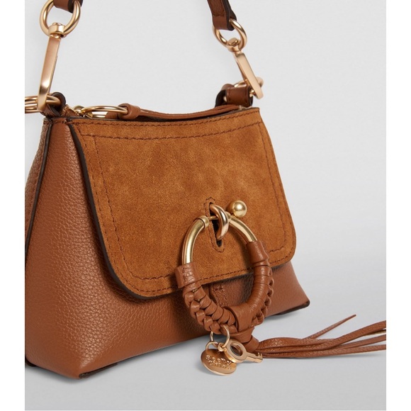 See By Chloe | Bags | New See By Chlo Joan Mini Zip Leather Crossbody Bag In Caramello | Poshmark